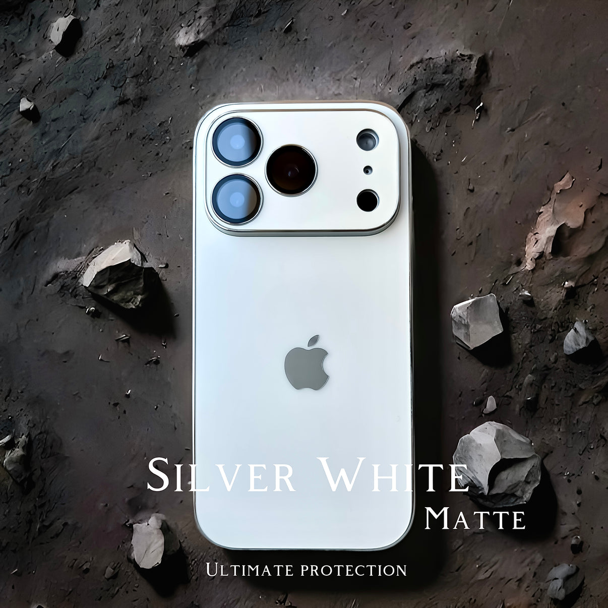 Silver White Matte – Gorilla Mobile Store
